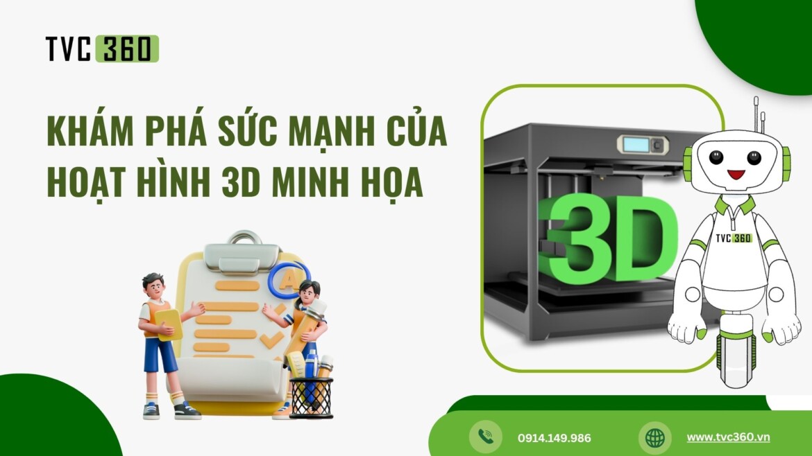 Khám phá sức mạnh của hoạt hình 3D minh họa: Từ ý tưởng đến thực tiễn!
